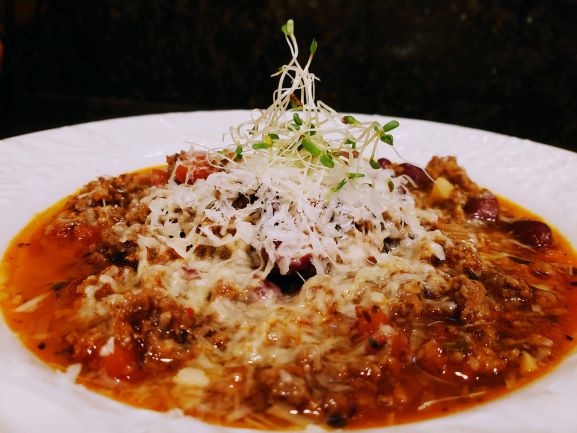 Italian style Chili |A Bowl of hearty goodness - Sweet Zivile