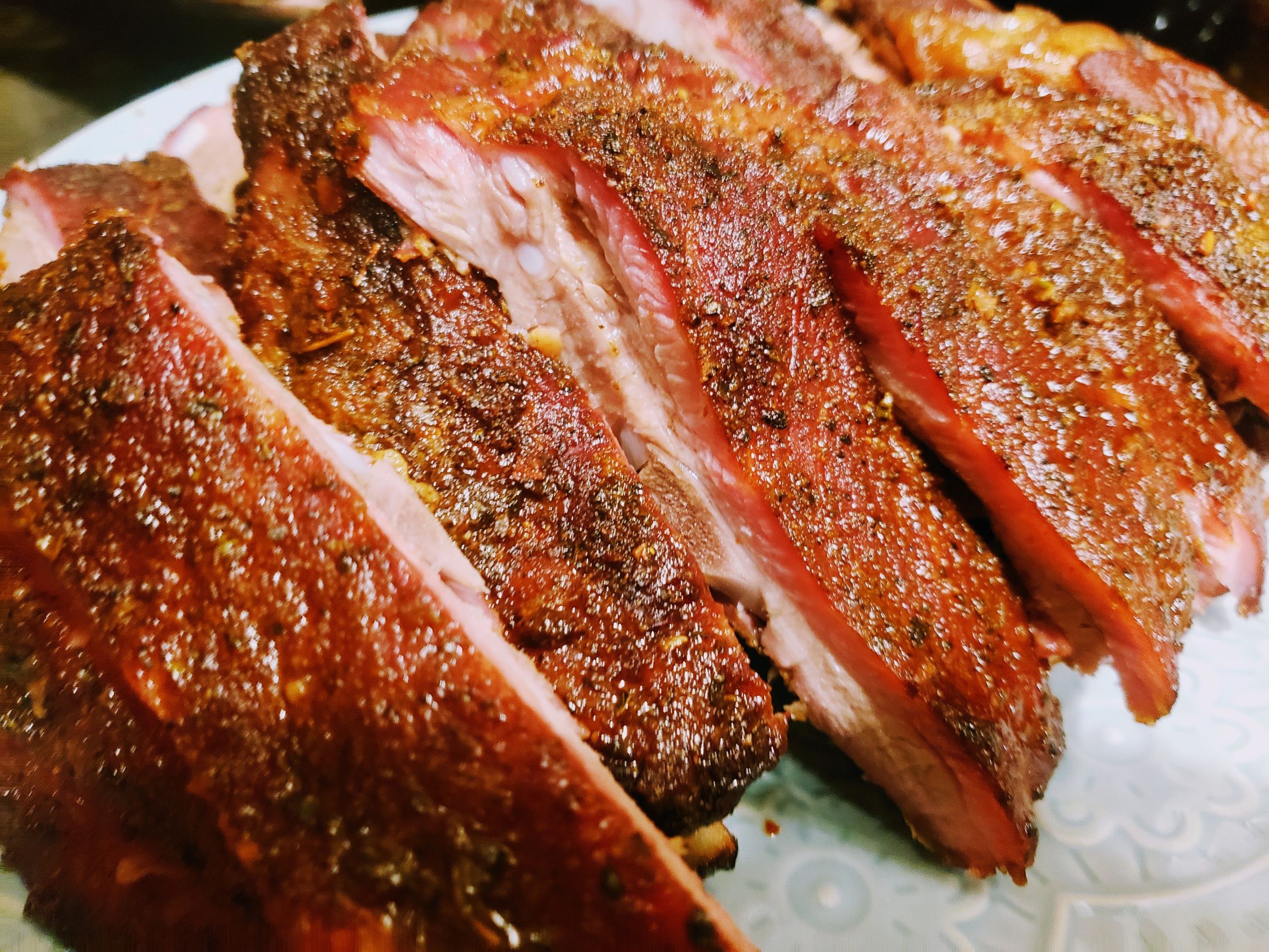 Smoked Finger Licking Ribs - Sweet Zivile