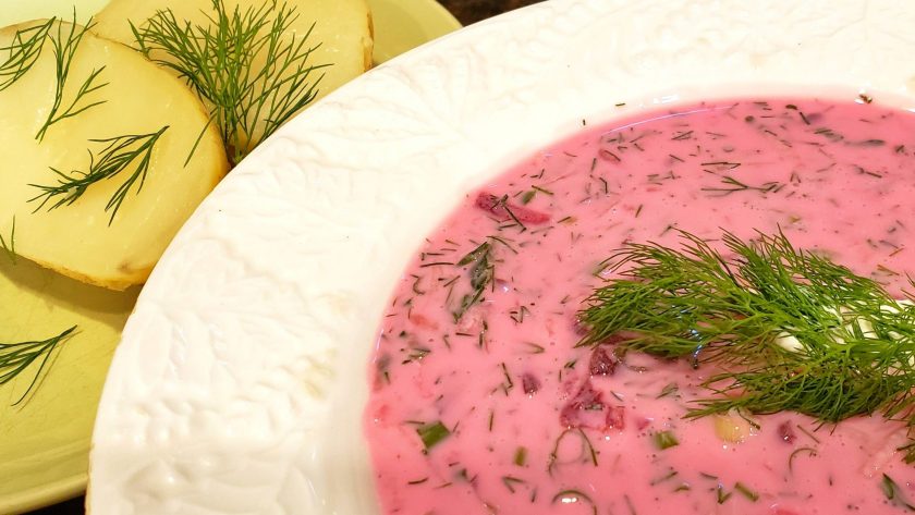 Lithuanian Cold Beet Summer Soup | Šaltibarščiai – Sweet Zivile