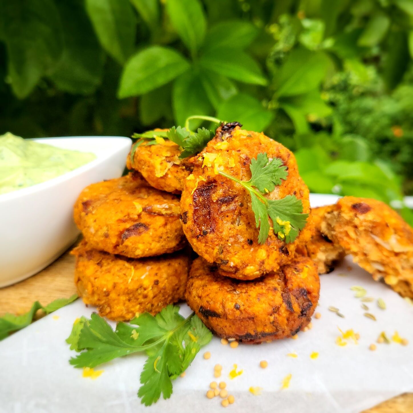 Crispy Lentil Croquettes with Toasted Seeds and Cilantro – Avocado ...